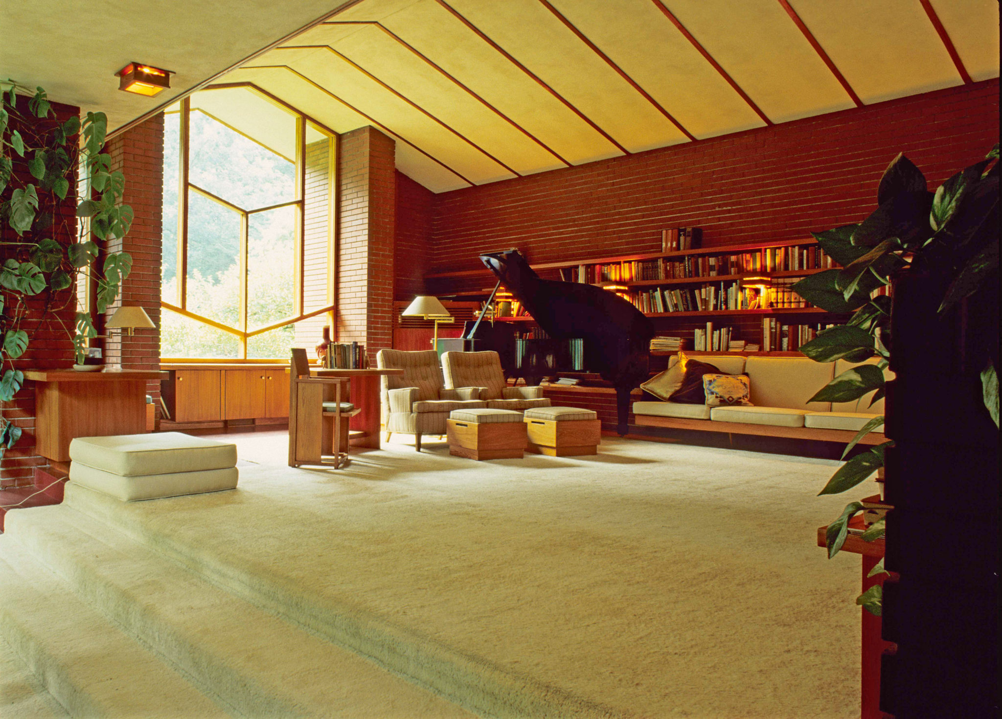大きなユーソニアン･ハウスMossberg邸 （1948） - 半田雅俊 | F・LL・ライトに学ぶヴィンテージな家づくり | 住まいマガジン びお